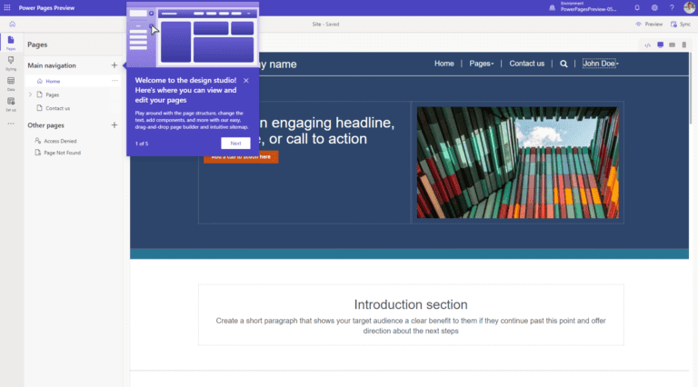 Introducing Power Pages | Tutorial | Power Platform Universe