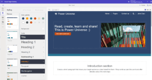 Introducing Power Pages | Tutorial | Power Platform Universe