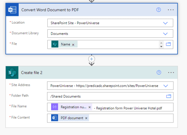 Generate document from template via Power Automate | Power Platform ...
