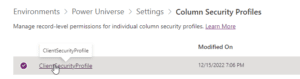 Overview of column-level security in Dataverse | Power Platform Universe