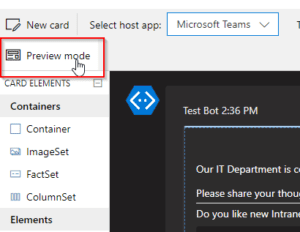 Post Teams Adaptive Card with Power Automate | Power Platform Universe