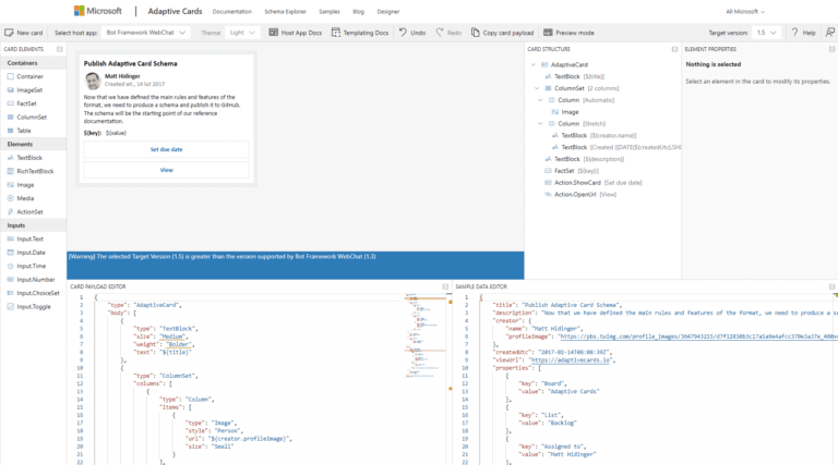 Post Teams Adaptive Card with Power Automate | Power Platform Universe