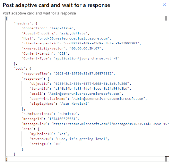 Post Teams Adaptive Card with Power Automate | Power Platform Universe