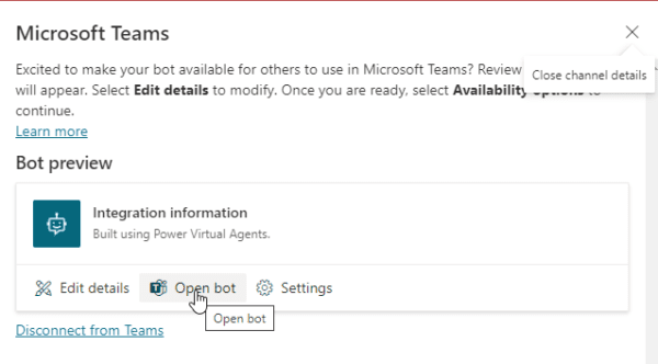 Create a chatbot with Power Virtual Agents | Power Platform Universe